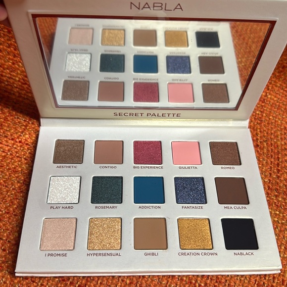 Nabla | Makeup | Nabla Secret Eyeshadow 5 Pan Palette | Poshmark